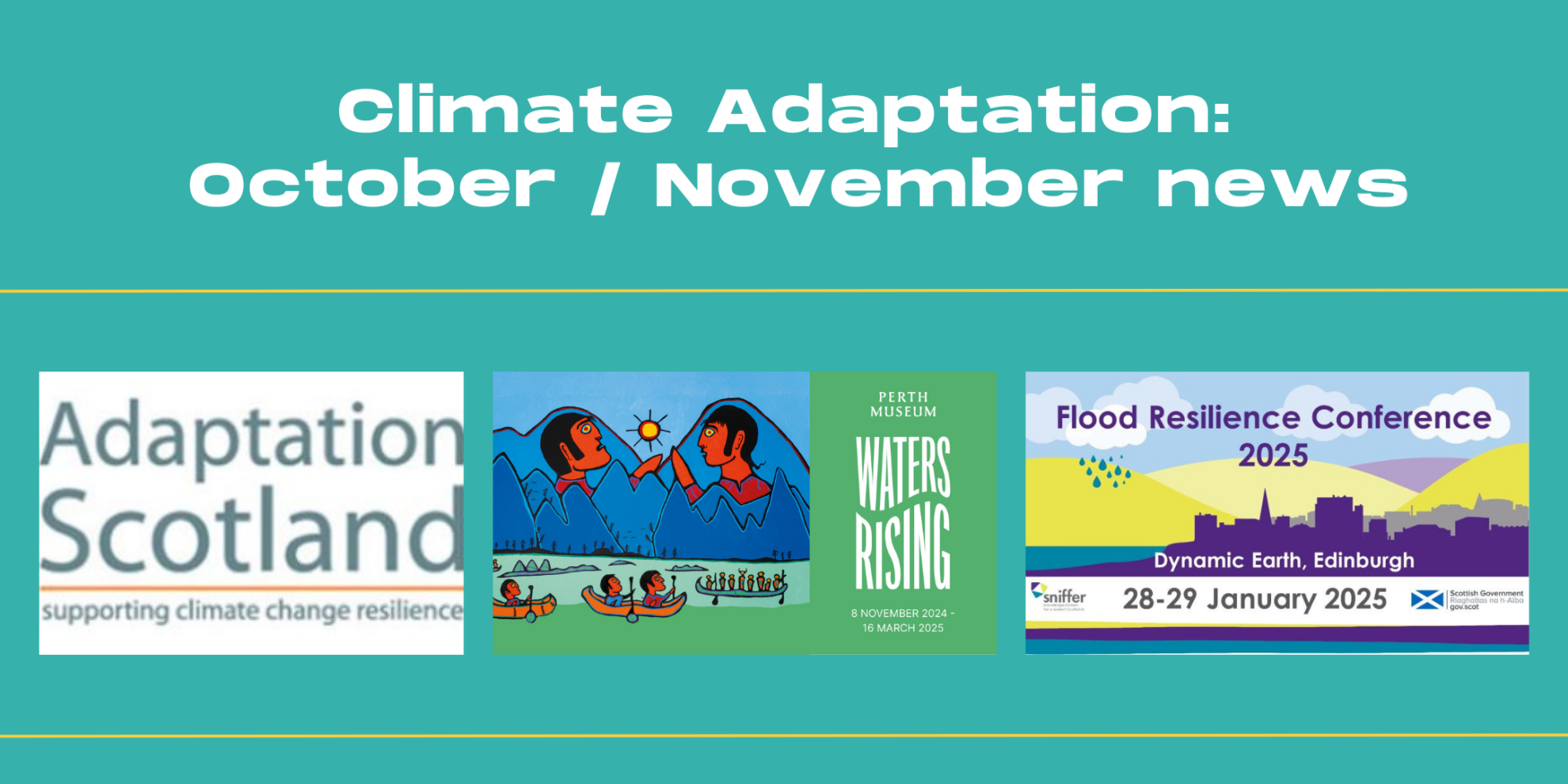 Climate Adaptation: October / November news & events – Scottish ...